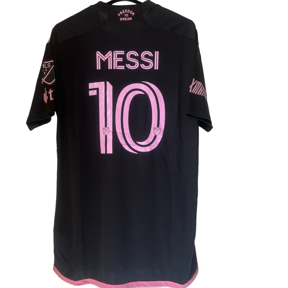 Messi 10 Inter Miami Soccer Player Home Jersey Size Gem